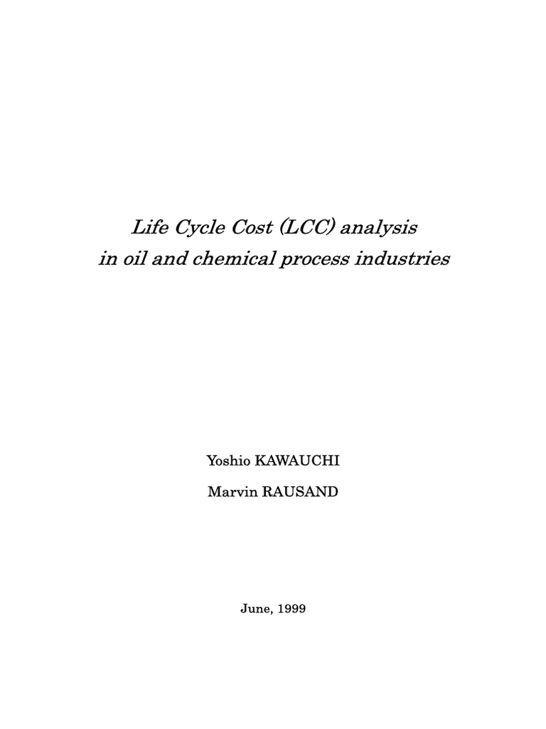 Life_Cycle_Cost_LCC_analysis_in_oil_and | PDF | Reliability Engineering ...
