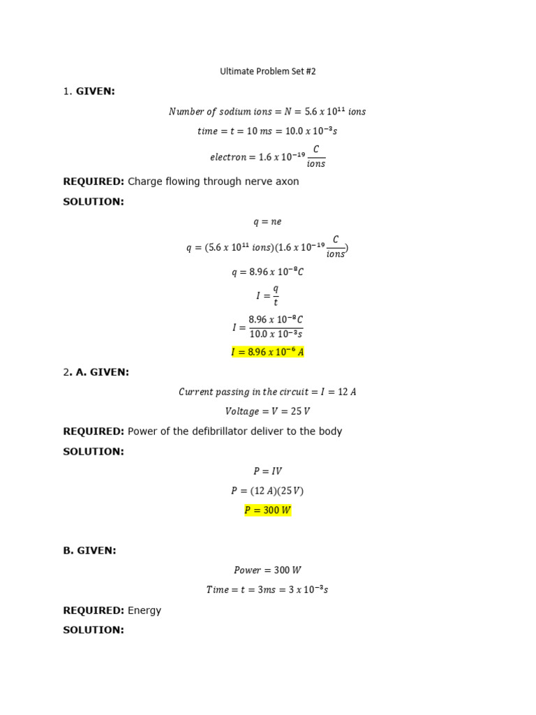 ULTIMATE PROBLEM 1 | PDF | Electrical Network | Capacitor