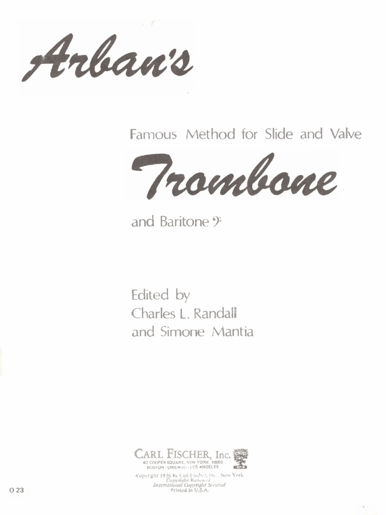 Arban's 6 - Studi Caratteristici | PDF | Tempo | Musicology