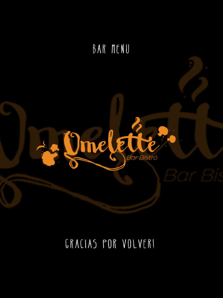 Omelette Menu | PDF