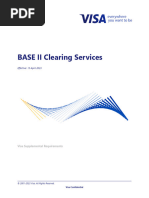 BASE II Clearing Data Codes | PDF