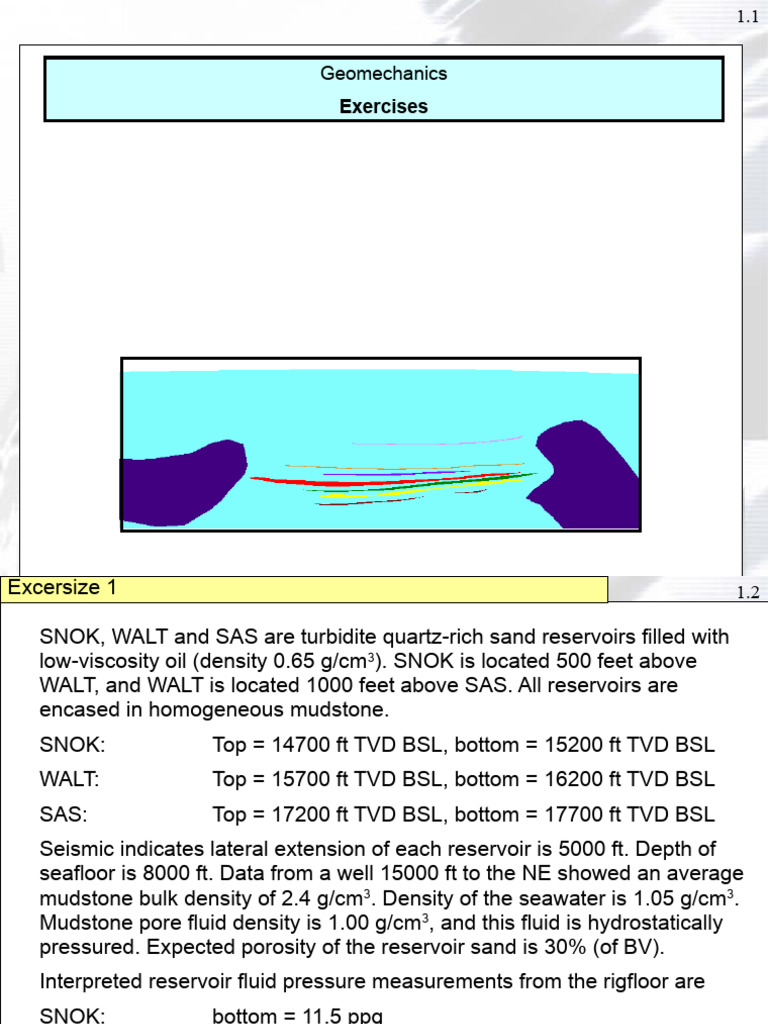 Exercises Rockmech Scribd | PDF | Deformation (Engineering) | Petroleum ...