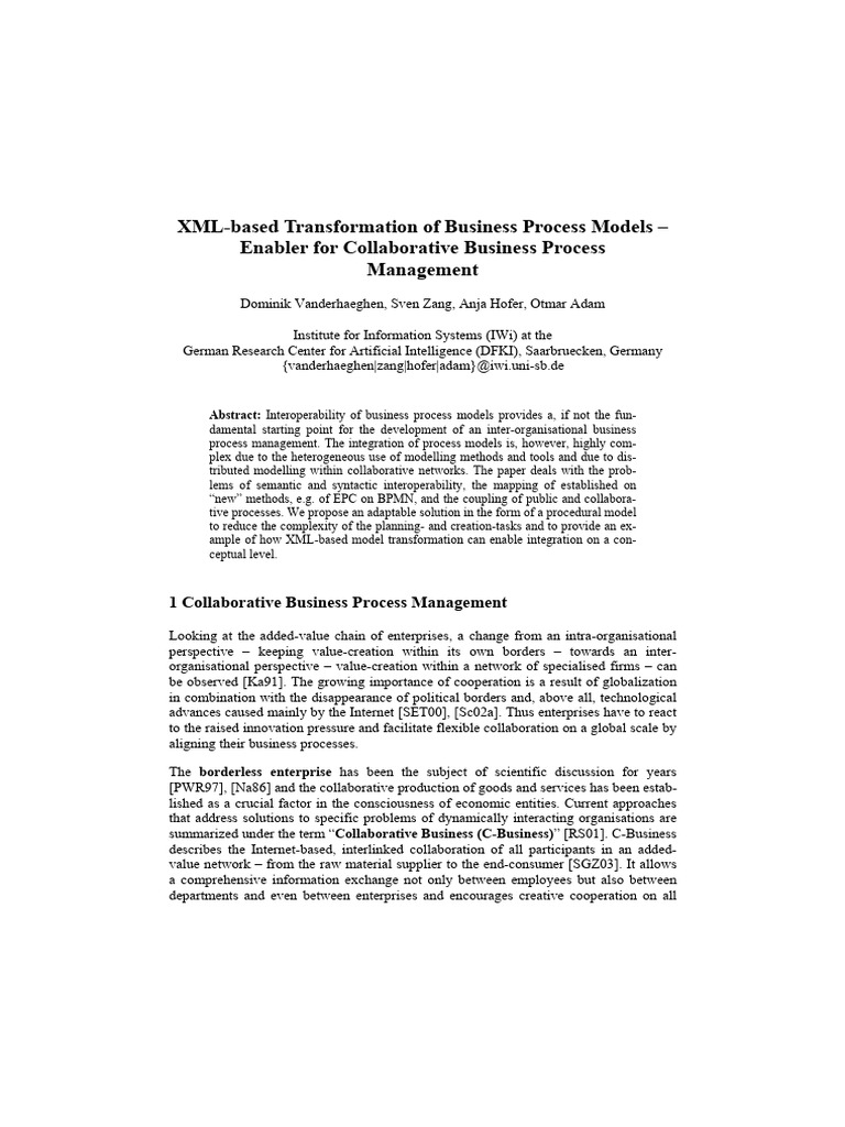 Paper 6 | PDF | Conceptual Model | Xslt
