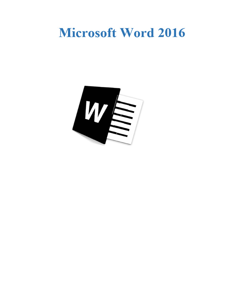 Guía Completa de Microsoft Word 2016 | PDF | Hipervínculo | Ventana ...