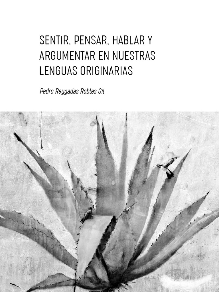 Lenguas Originarias: Sentir y Argumentar | PDF | Pensamiento ...