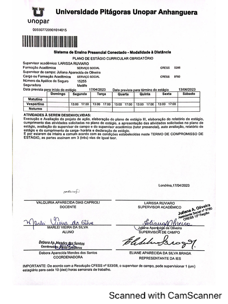 Documentos Estágio 3 | PDF