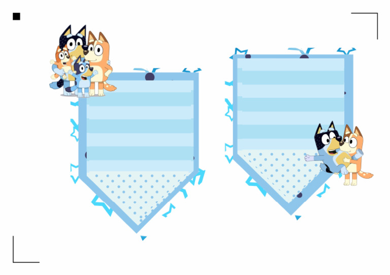 Banderines Bluey | PDF