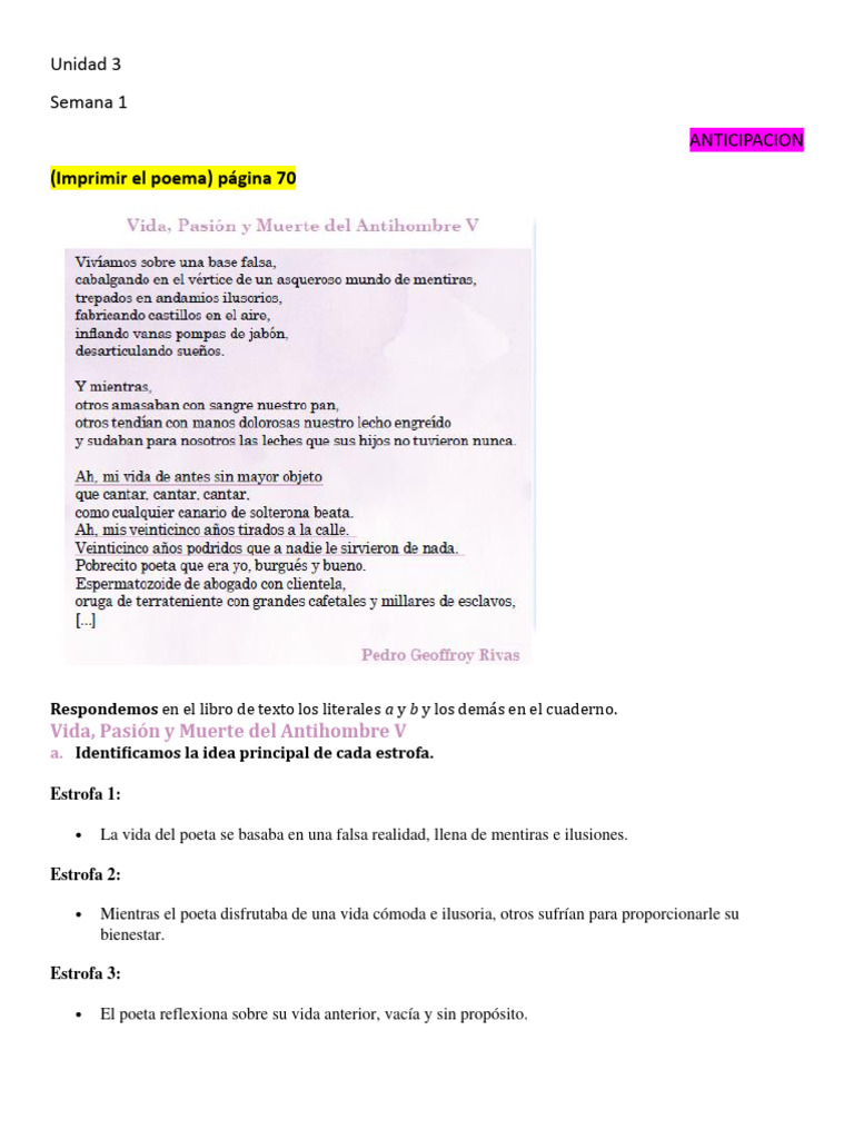 Unidad 3 Semana 1 | PDF | El Salvador | Comunicación