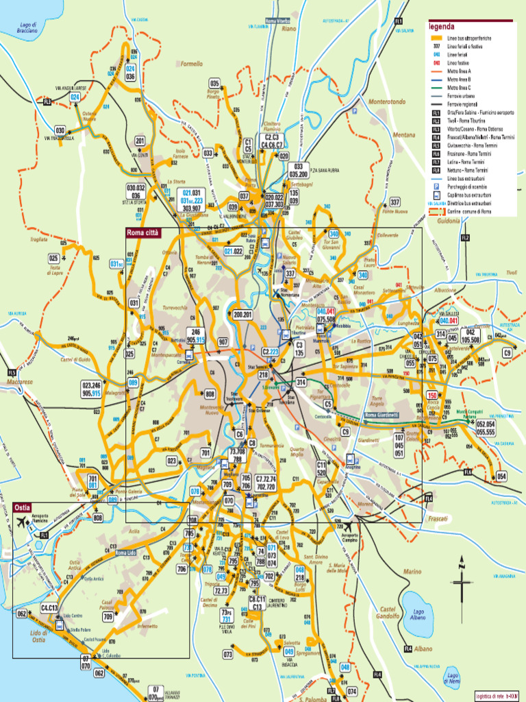 Mappa Linee Periferiche | PDF