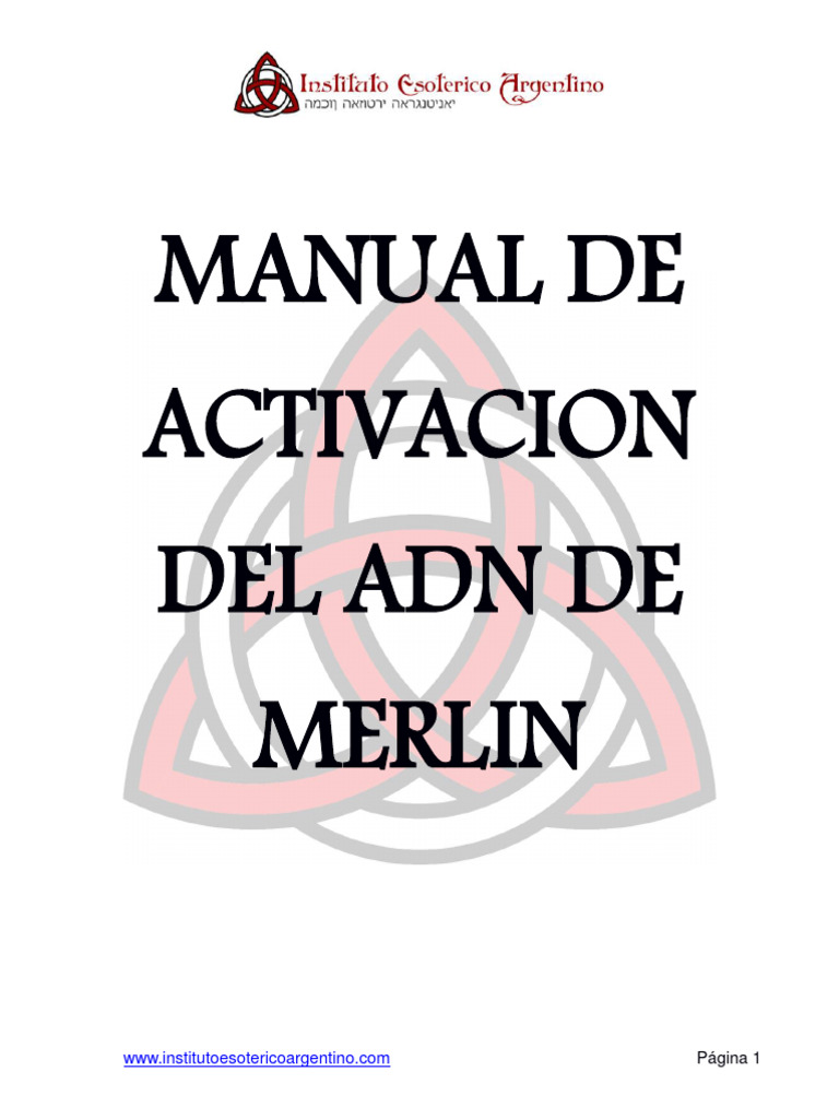 Manual de Activacion de ADN de Merlin | PDF | Adn | Amor