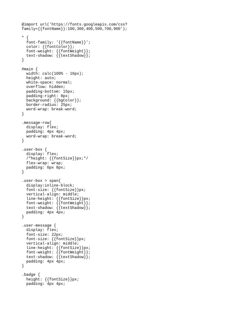Css Download Free Pdf Notation Text