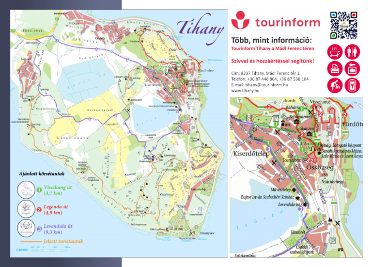 Tihany Terkep A4 HUN | PDF