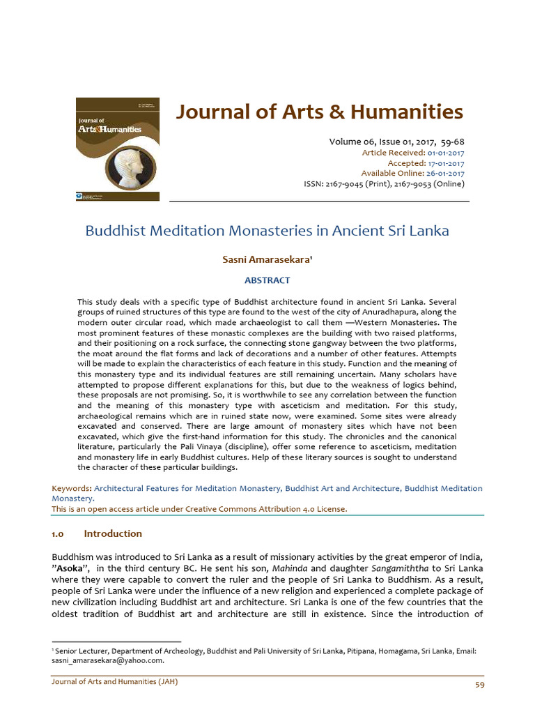 editor,+Buddhist+Meditation+++++Monasteries Revised | PDF