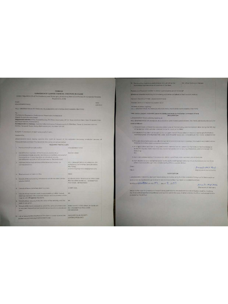 Signed Form | PDF