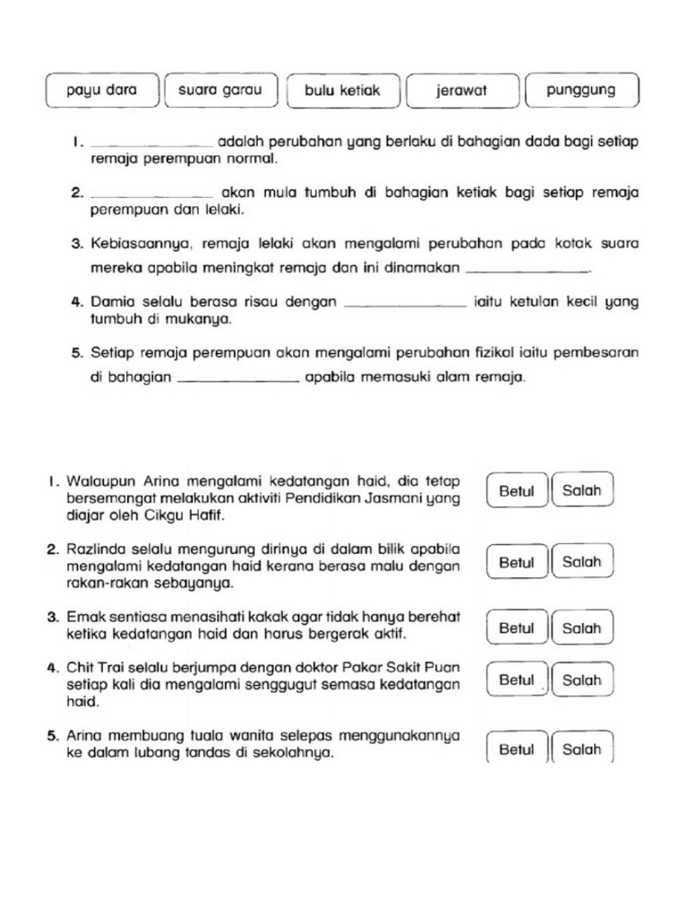 Skop 10 Persediaan Alam Remaja | PDF