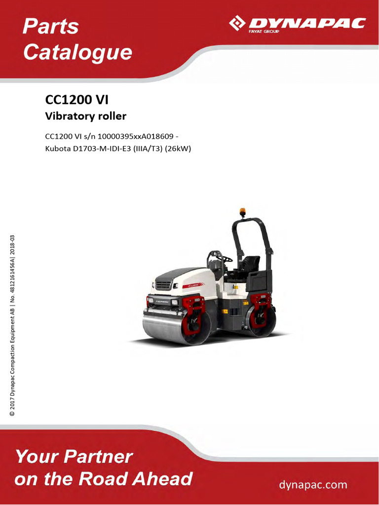 CC1200 VI Spare Parts Catalogue | PDF | Pump | Screw