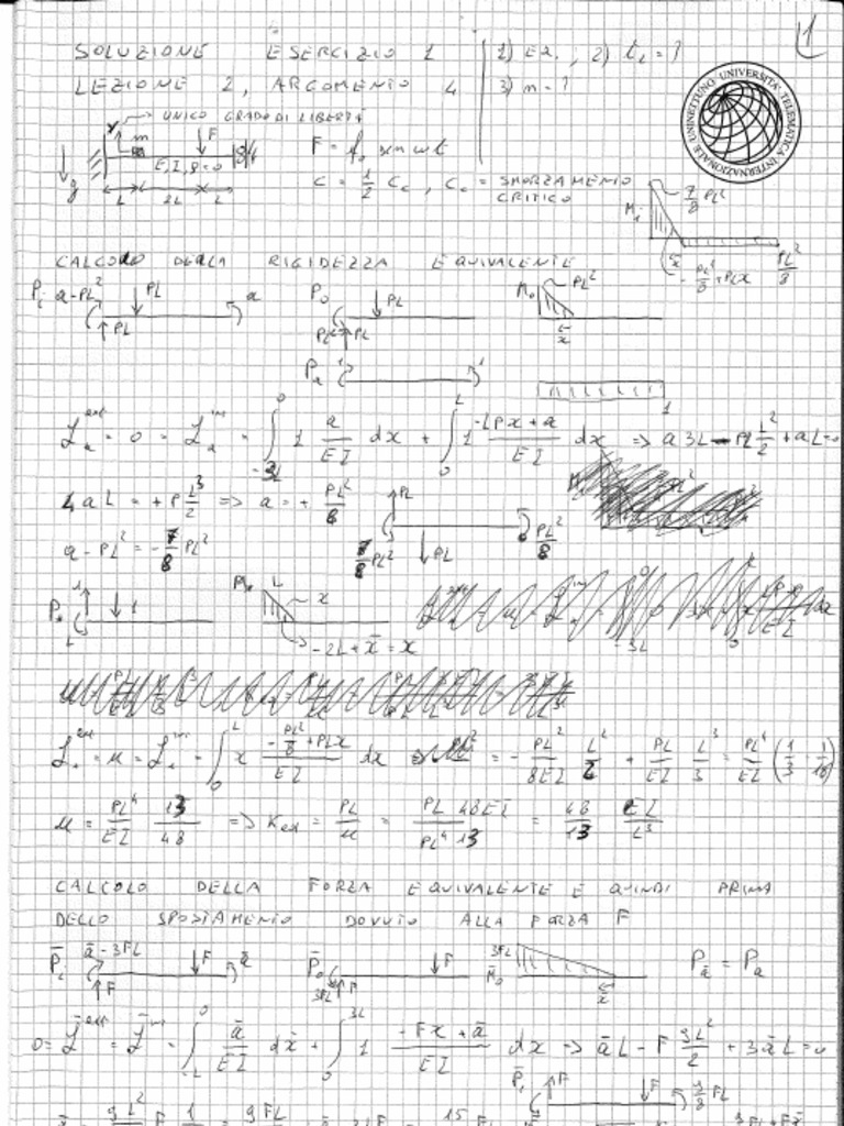 Prova3 - Soluzione Dianmica | PDF