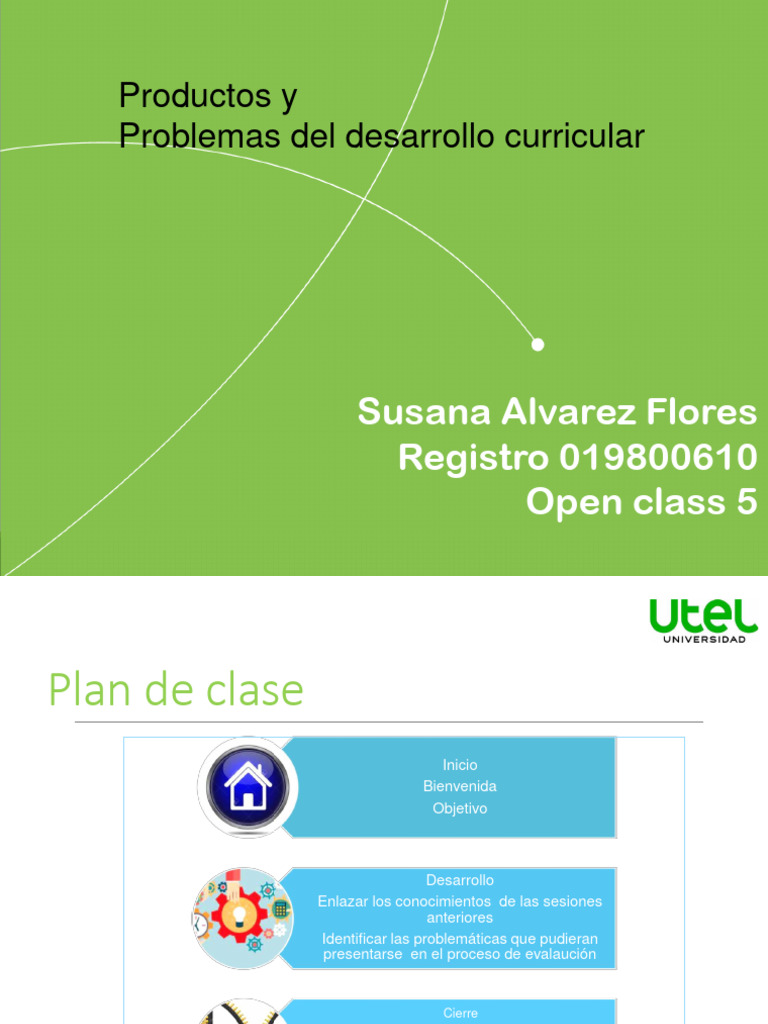 Productos y Problemas Del Desarrollo Curricular | PDF | Plan de estudios