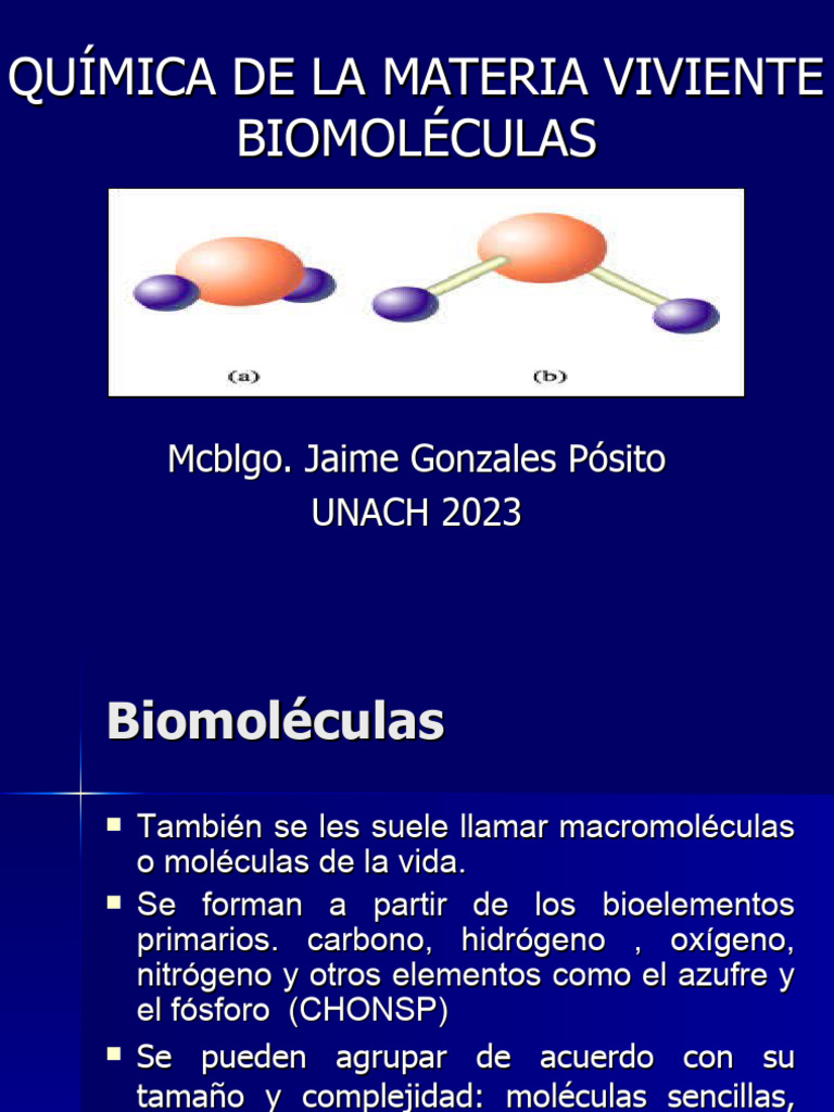 4.bioelemetos Organicos | PDF | Carbohidratos | Biomoléculas