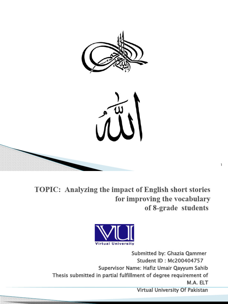 Slides For Presentation 620 | PDF | Vocabulary | Second Language