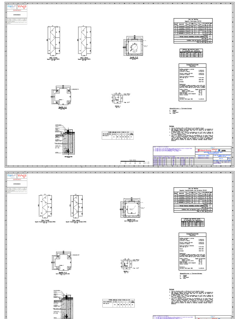 CO-COAF-39_21-S-03-K3633-5 Estructuras Metálicas de Equipos 34,5kV | PDF