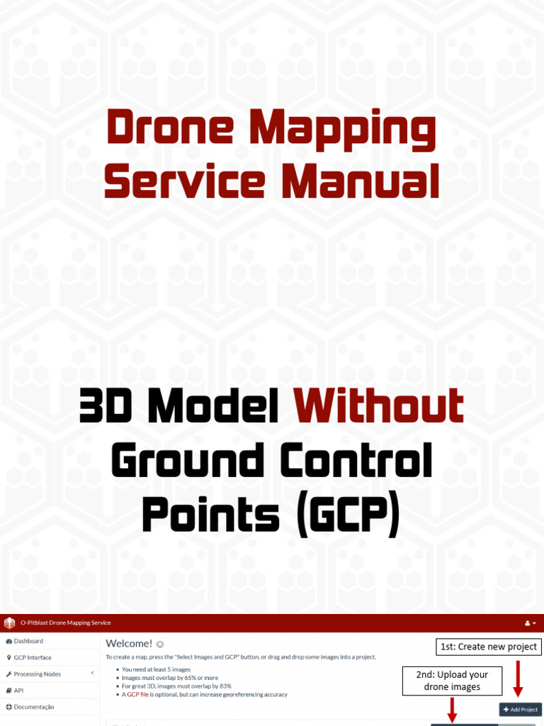 O-Pitblast Drone Mapping Service | PDF | 3 D Computer Graphics | Software