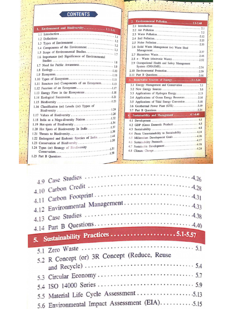 Ess Unit 2 Book | PDF