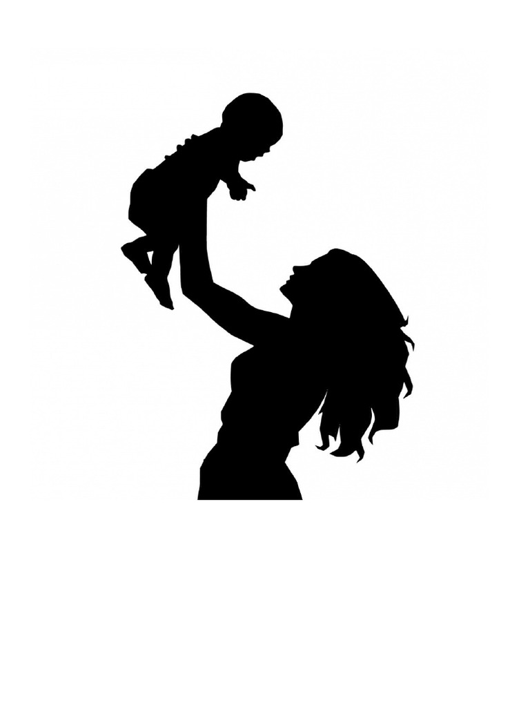 Silhueta Mãe e Filho | PDF