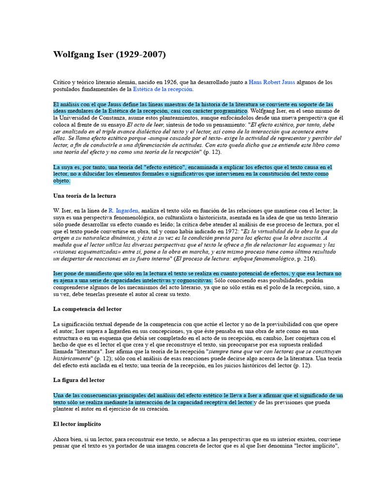 ISER | PDF | Filosofía