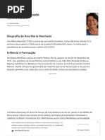 Biografia de Ana Maria Machado | PDF