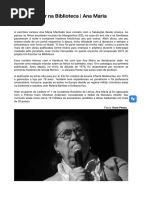 Biografia de Ana Maria Machado | PDF