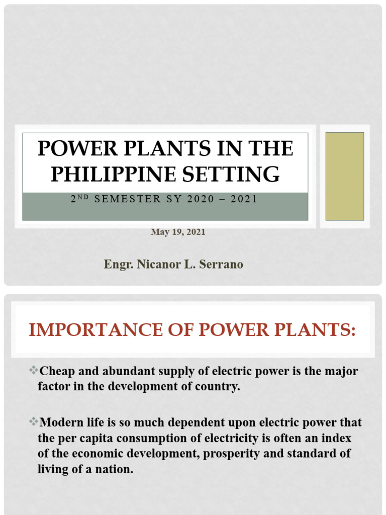 Power Plant Design 2020 | PDF | Power Station | Energy Development