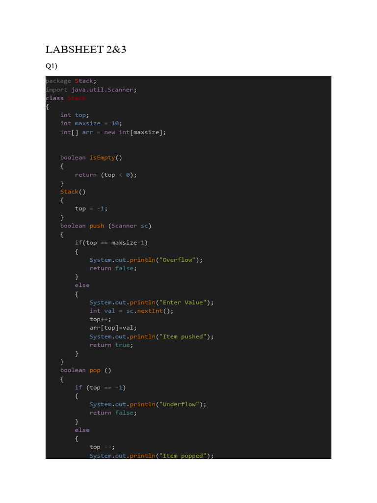 Lab Sheet 2 - 3 | PDF | Computer Science | Software