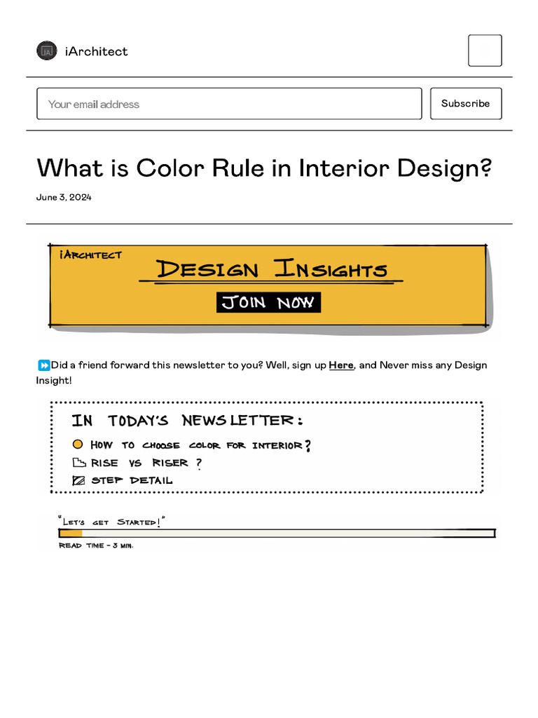 What Is Color Rule in Interior Design - Iarchitect | PDF