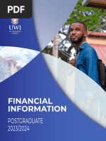 UWI Tuition Fees 2024-2025 Overview | PDF | Caribbean | Radiology