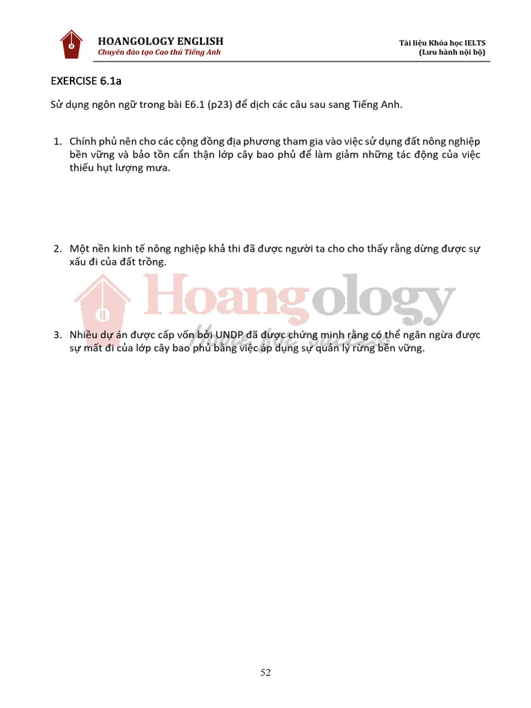 IER GI E6.1a E6.3a | PDF | Sustainable Agriculture | Teachers