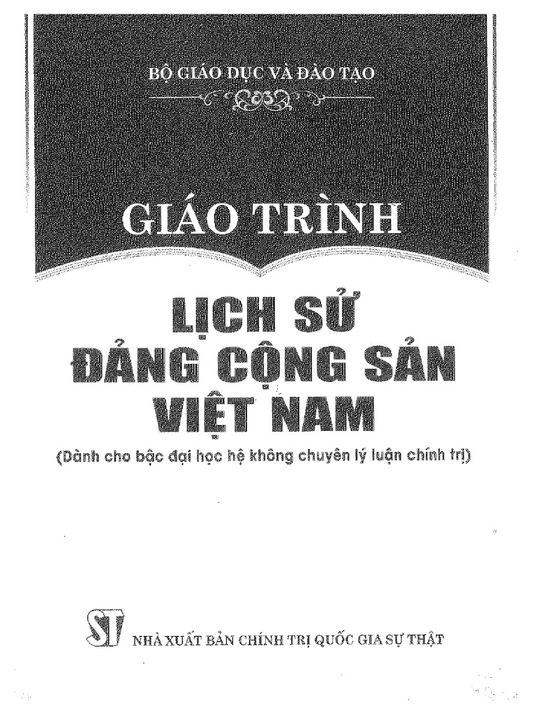 Giáo trình Lịch sử Đảng CSVN | PDF