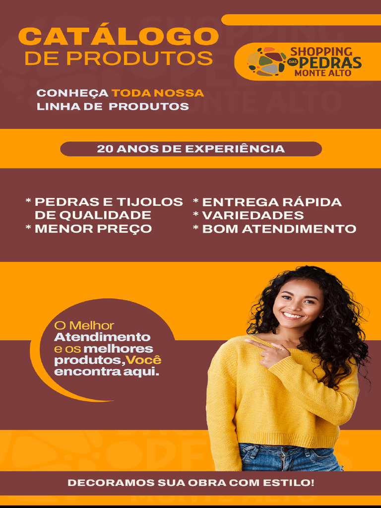 Catálogo Shopping Das Pedras Oficial | PDF