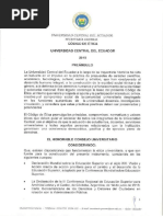 Codigo de Etica EPU - UCE | PDF | Universidad | Discriminación