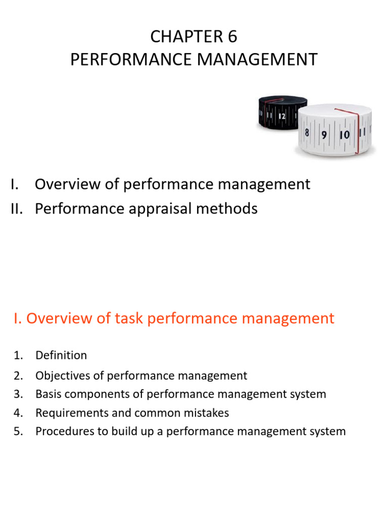 Chapter 6. Performance Management | PDF | Performance Appraisal ...