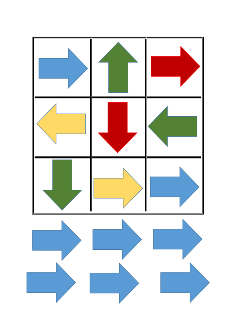 Actividad Flechas | PDF