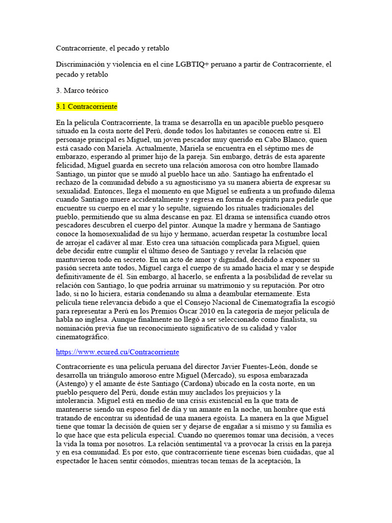 Apuntes Del Final Cine | PDF | Homosexualidad | Masculinidad