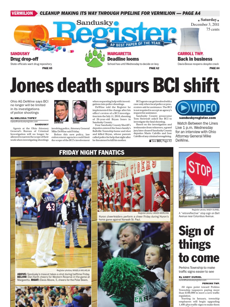 Brian Jones - Sandusky Register | PDF | Lawsuit | Government