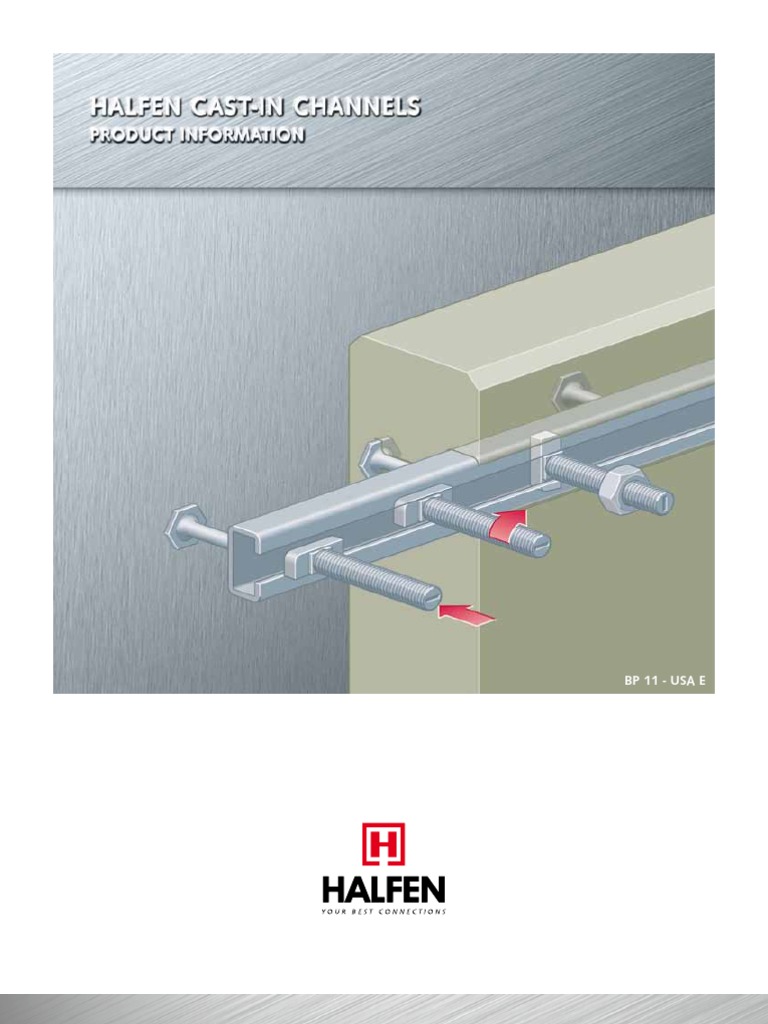Halfen Channel Inserts - Bp-Us | PDF | Precast Concrete | Gesellschaft ...