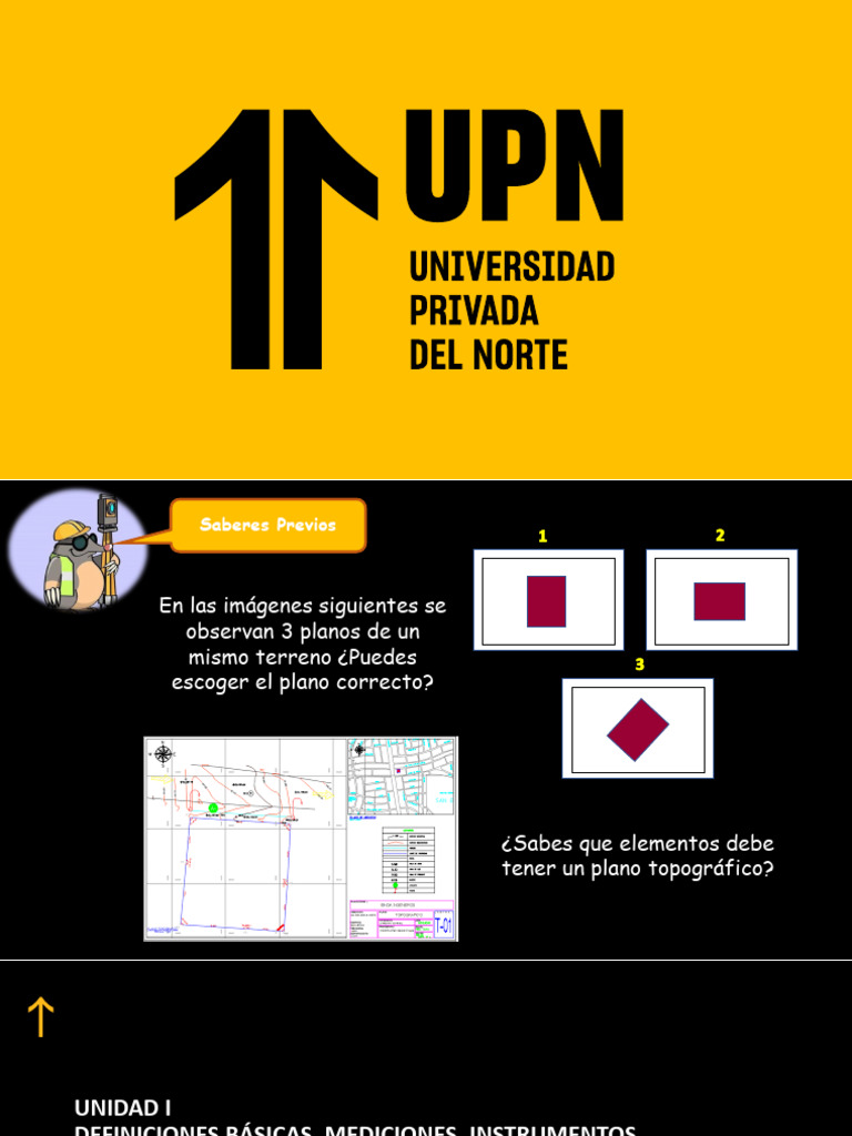 Semana 3_Rumbo y Azimut. Levantamiento con Brújula y Cinta. Dibujo e ...