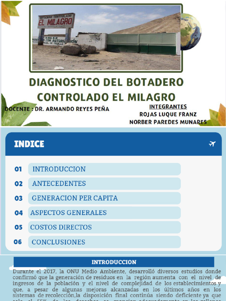 Botadero Trujillo | PDF