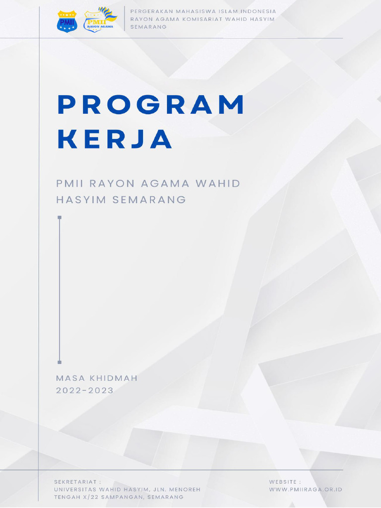 Salinan Program Kerja Rayon Agama 2022-2023 | PDF