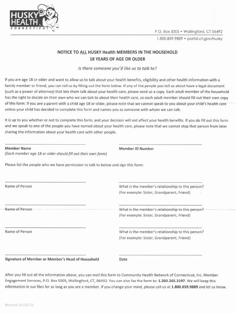PHI-Consent Form English and Spanish | PDF