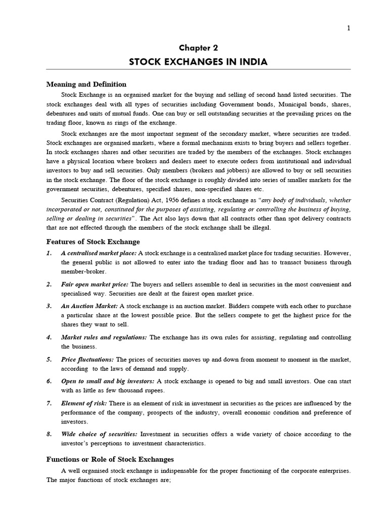 CM Chapter 02 | PDF | Stocks | Securities (Finance)