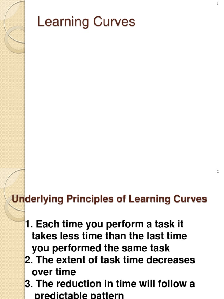Learning Curves | PDF | Learning | Emergence